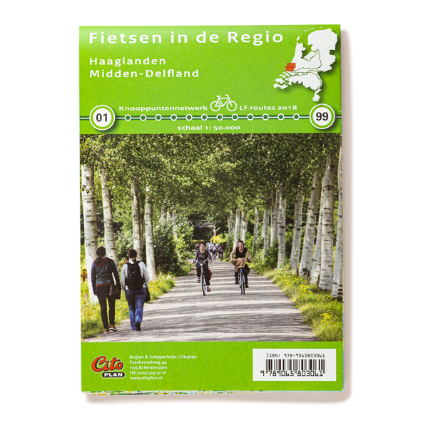 Knooppuntenkaart - regio Haaglanden Midden-Delfland – The Hague Info Store